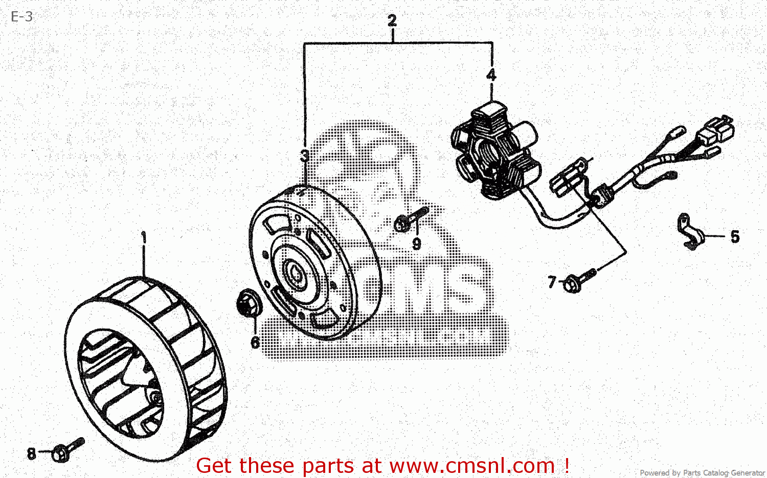 31100GAH000: Ac Gen Assy(cdi) Honda - buy the 31100-GAH-000 at CMSNL