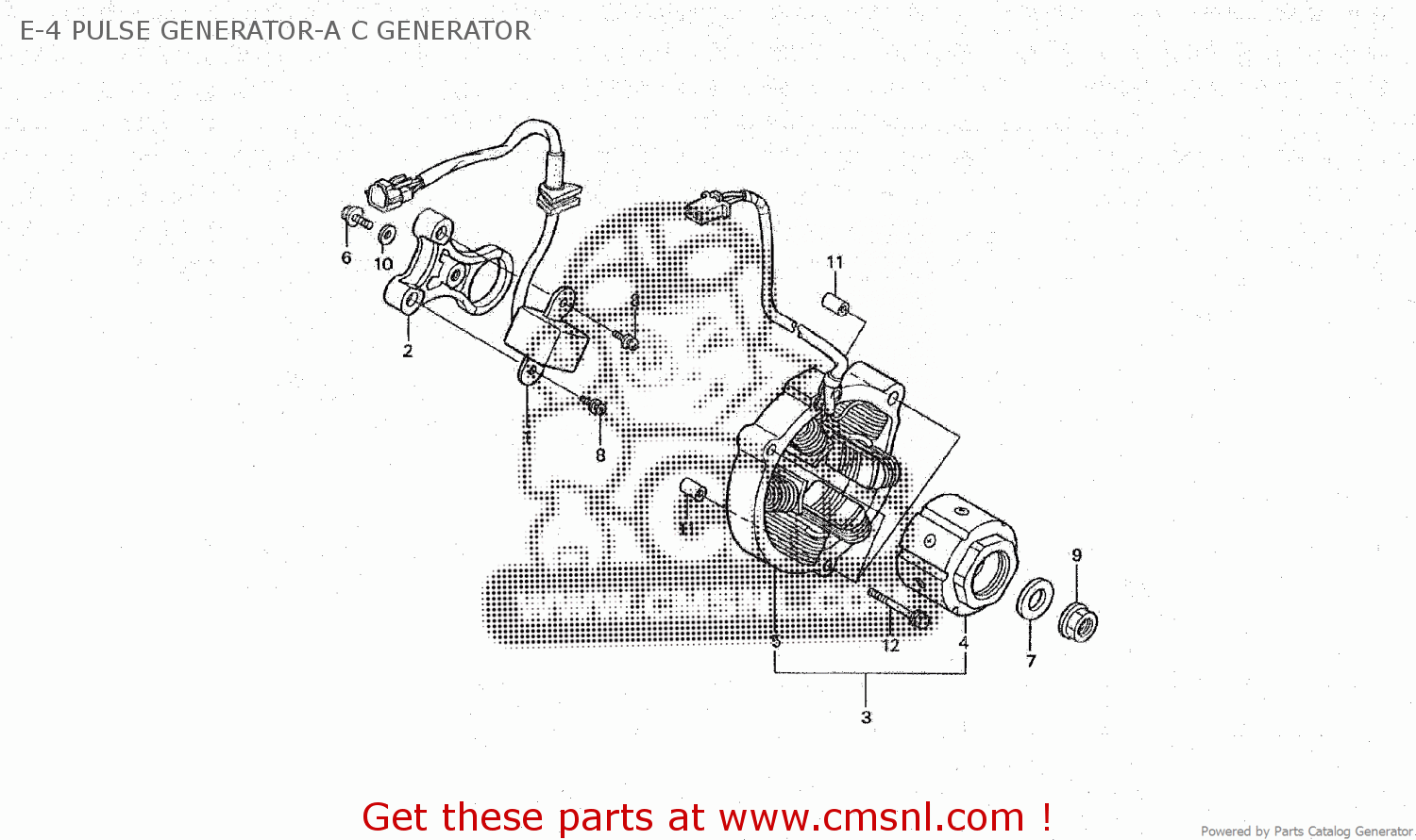 31100NX4003: Ac Gen Assy Honda - buy the 31100-NX4-003 at CMSNL