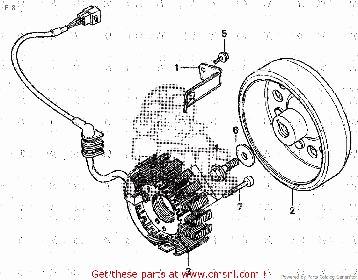 31110KEA741: Flywheel Comp Honda - buy the 31110-KEA-741 at CMSNL