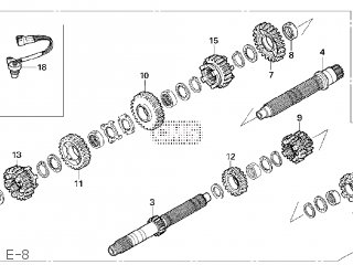 23211MELR10: Shaft,main Honda - buy the 23211-MEL-R10 at CMSNL