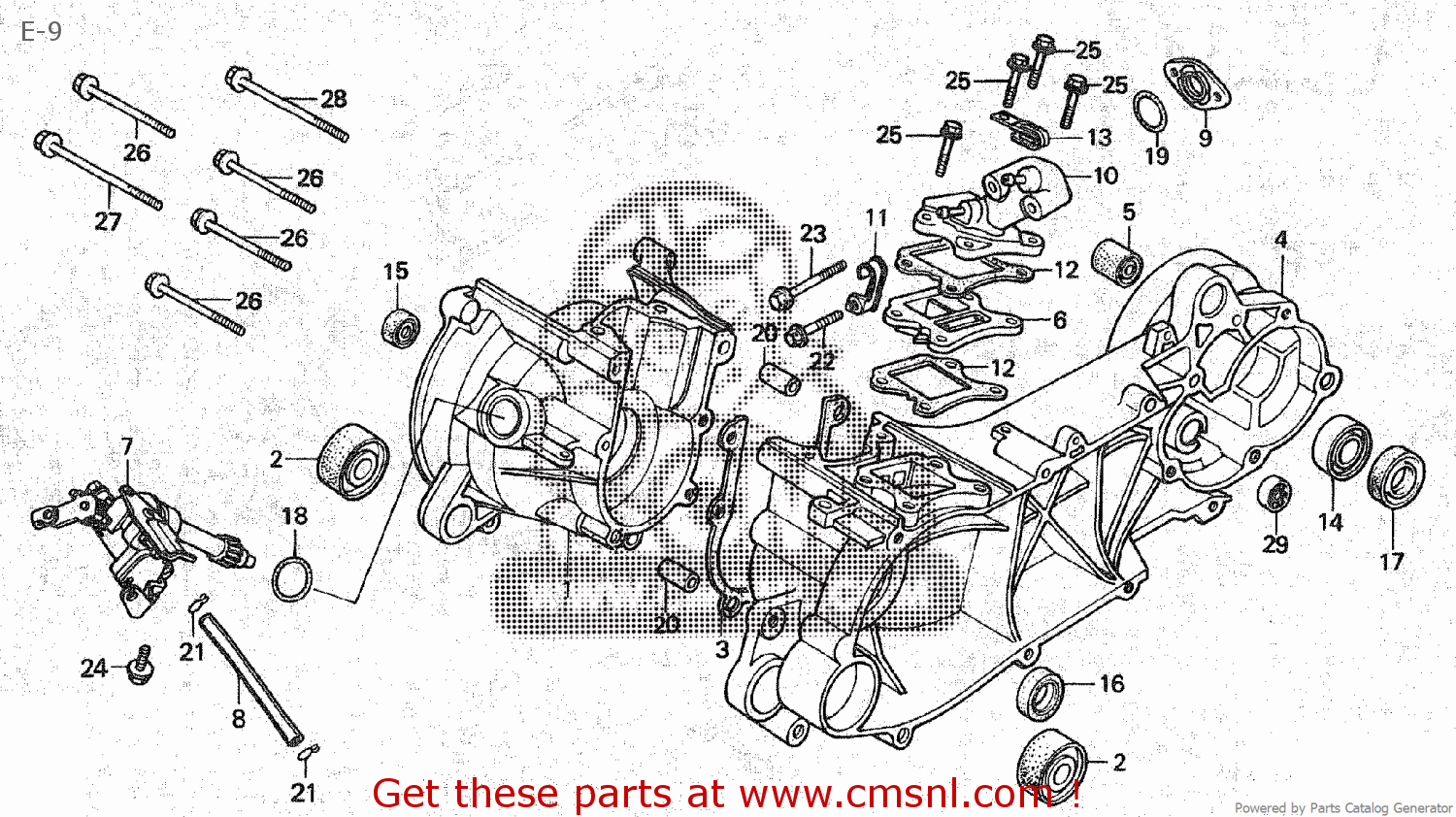 17100GM9010: Pipe Comp.,inlet Honda - buy the 17100-GM9-010 at CMSNL