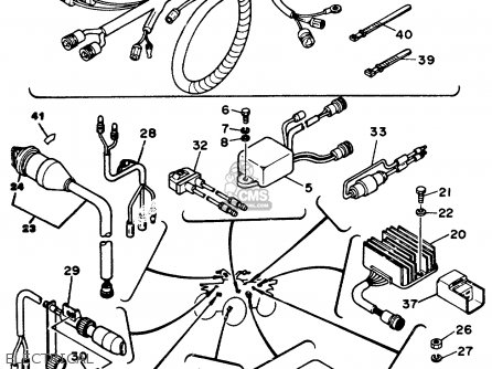 WIRE HARNESS ASSY for YFM225S 1986 - order at CMSNL