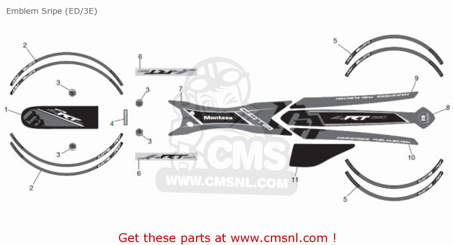 87132NN4J10: Emblem 4rt Honda - buy the 87132-NN4-J10 at CMSNL