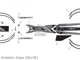87132NN4J10: Emblem 4rt Honda - buy the 87132-NN4-J10 at CMSNL