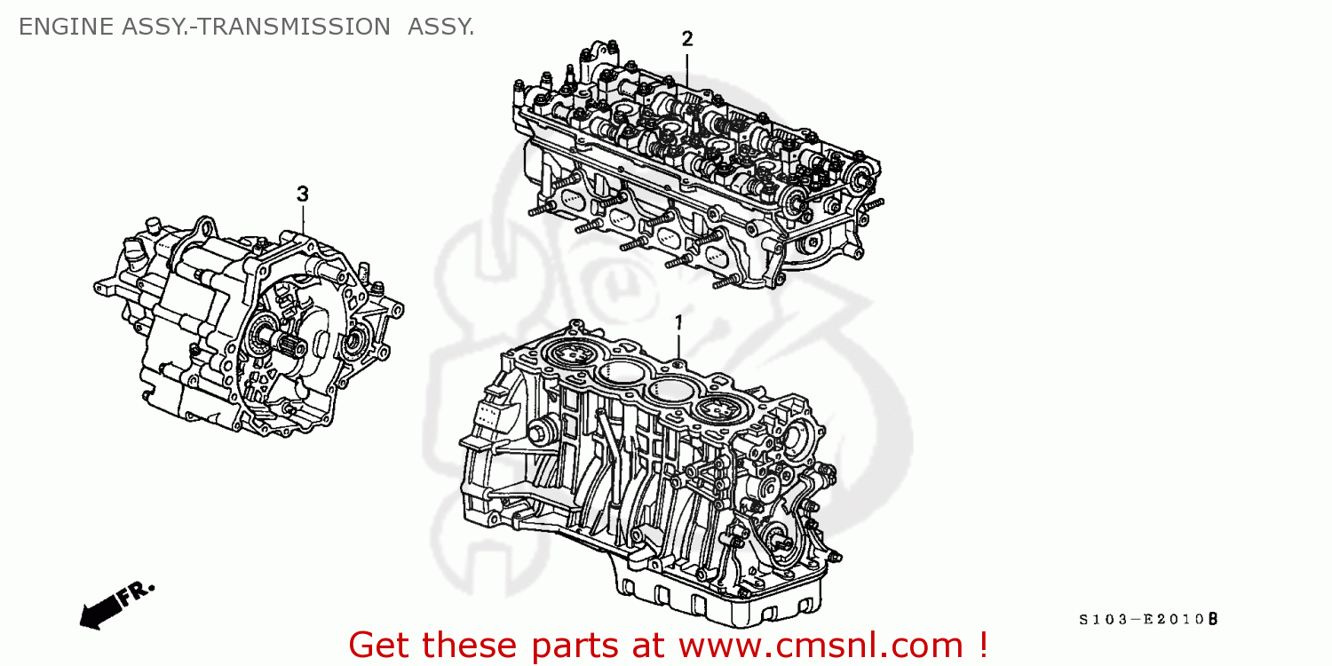 20021PDMA60: Trns Assy,bare Honda - buy the 20021-PDM-A60 at CMSNL