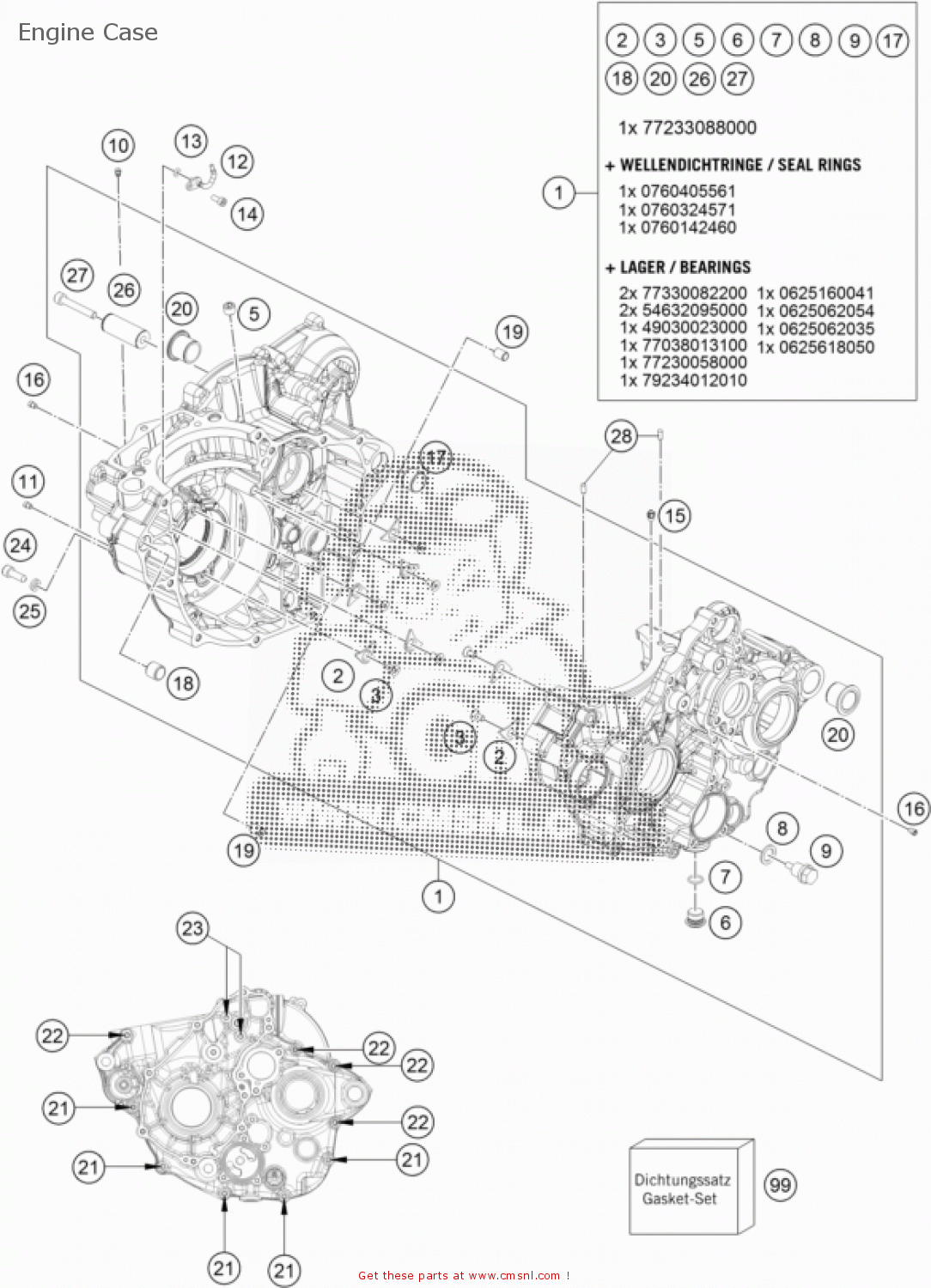 HOUSING BUSH for 690 SMC R EU 2020 - order at CMSNL