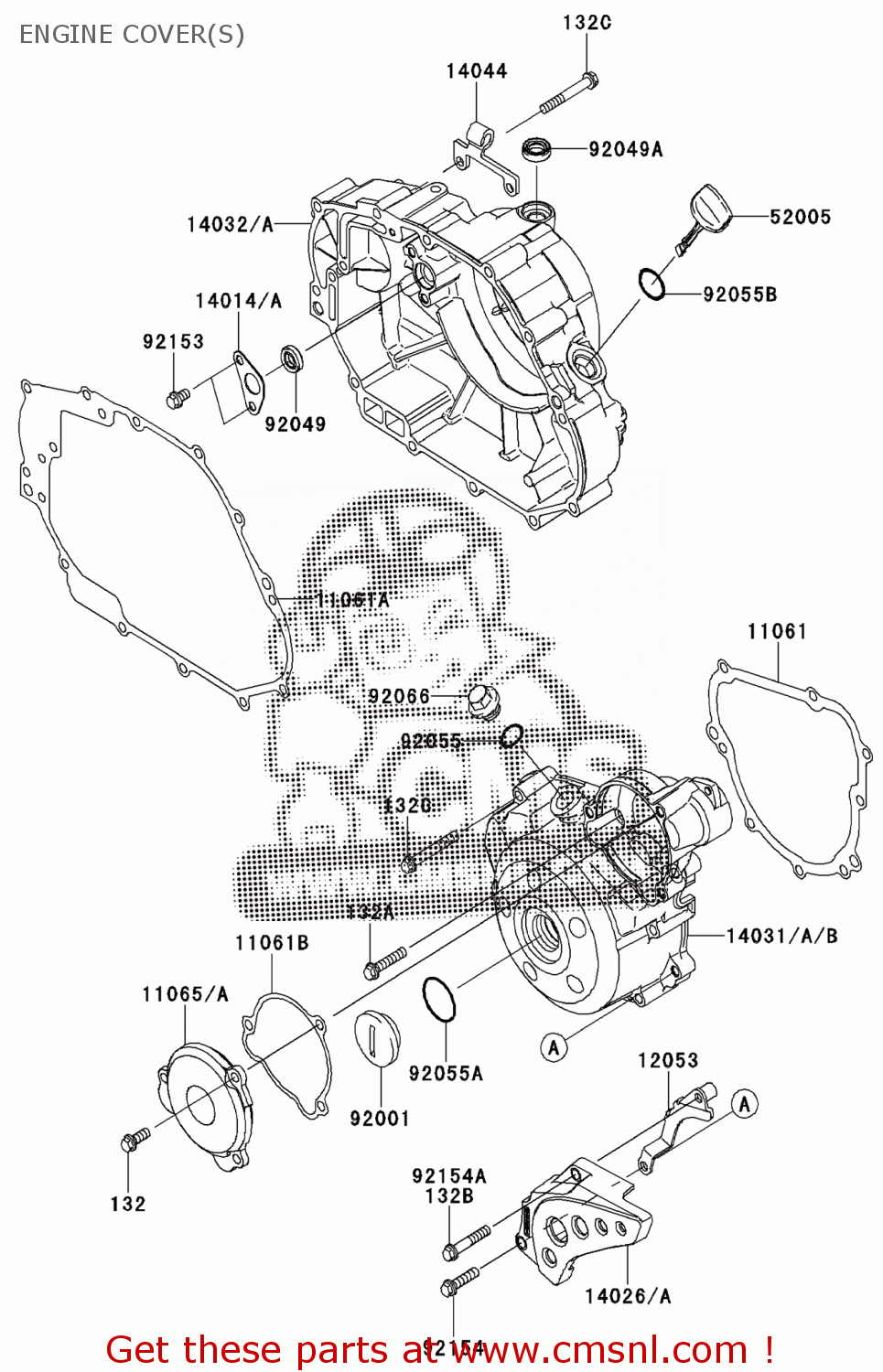 110650771: Cap Kawasaki - buy the 11065-0771 at CMSNL