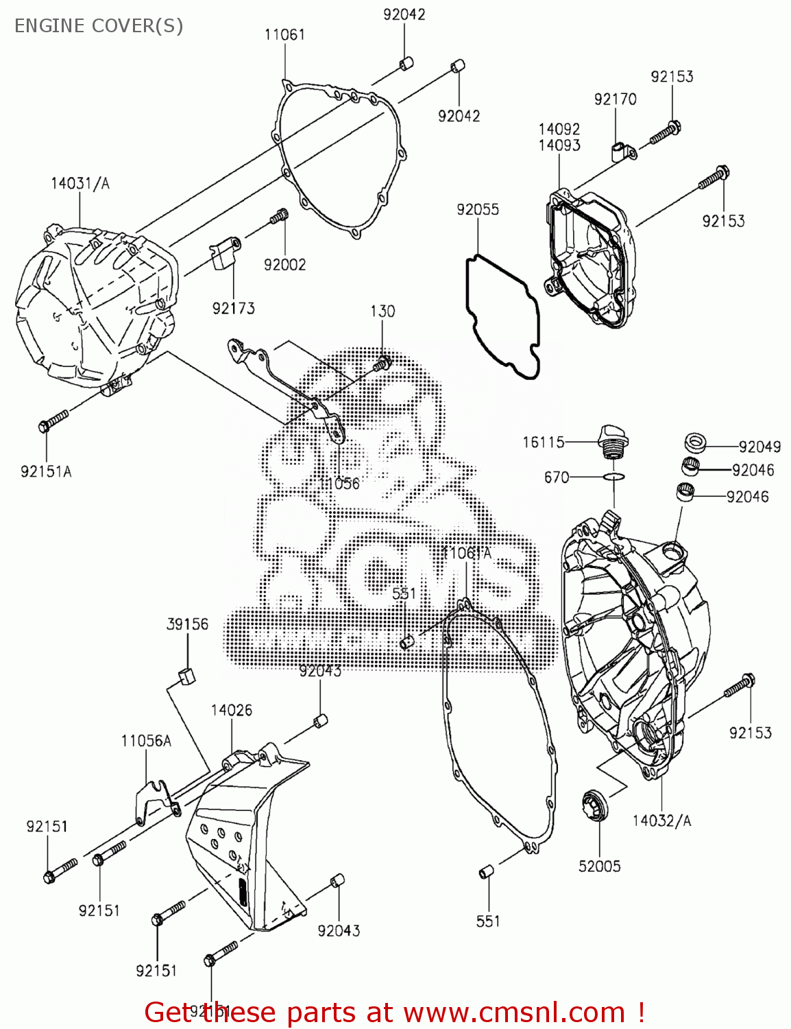 391560992: Pad,12x9x10 Kawasaki - buy the 39156-0992 at CMSNL