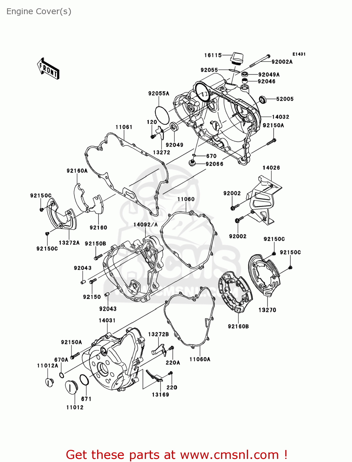 132720864: Plate Kawasaki - buy the 13272-0864 at CMSNL