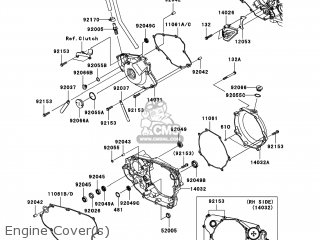 110610453: Gasket,clutch Cover (nas) Kawasaki - buy the 11061-0453 at CMSNL