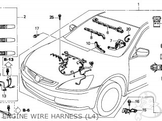 32110RAAA50: Wire Harness, Engine Honda - buy the 32110-RAA-A50 at CMSNL
