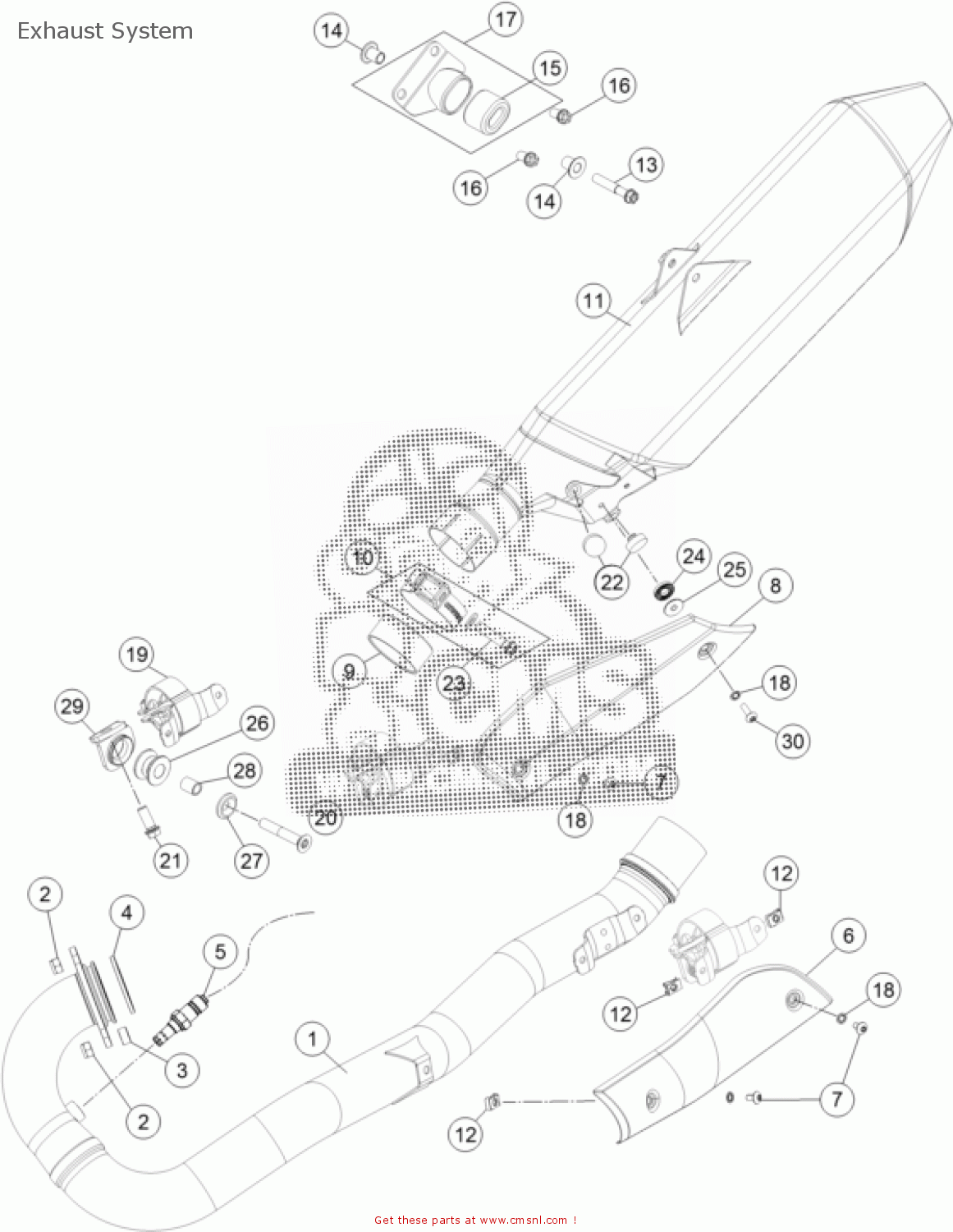 COUN.-SUNK SCREW M8X50 ISA10.9 for 690 SMC R US 2020 - order at CMSNL