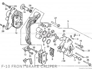 45100MB4007: Caliper,l.fr. Honda - buy the 45100-MB4-007 at CMSNL