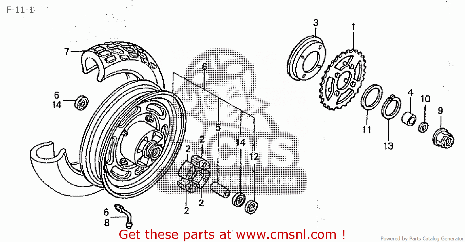 42650KRL000ZB: Wheel Sub*yr159m* Honda - buy the 42650-KRL-000ZB at CMSNL
