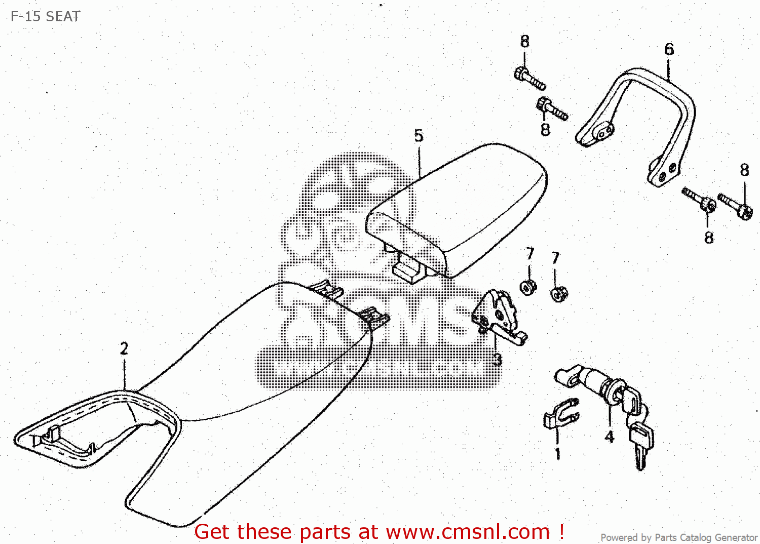 77100KBA930ZA: Seat Assy,s*nh1l* Honda - buy the 77100-KBA-930ZA at CMSNL