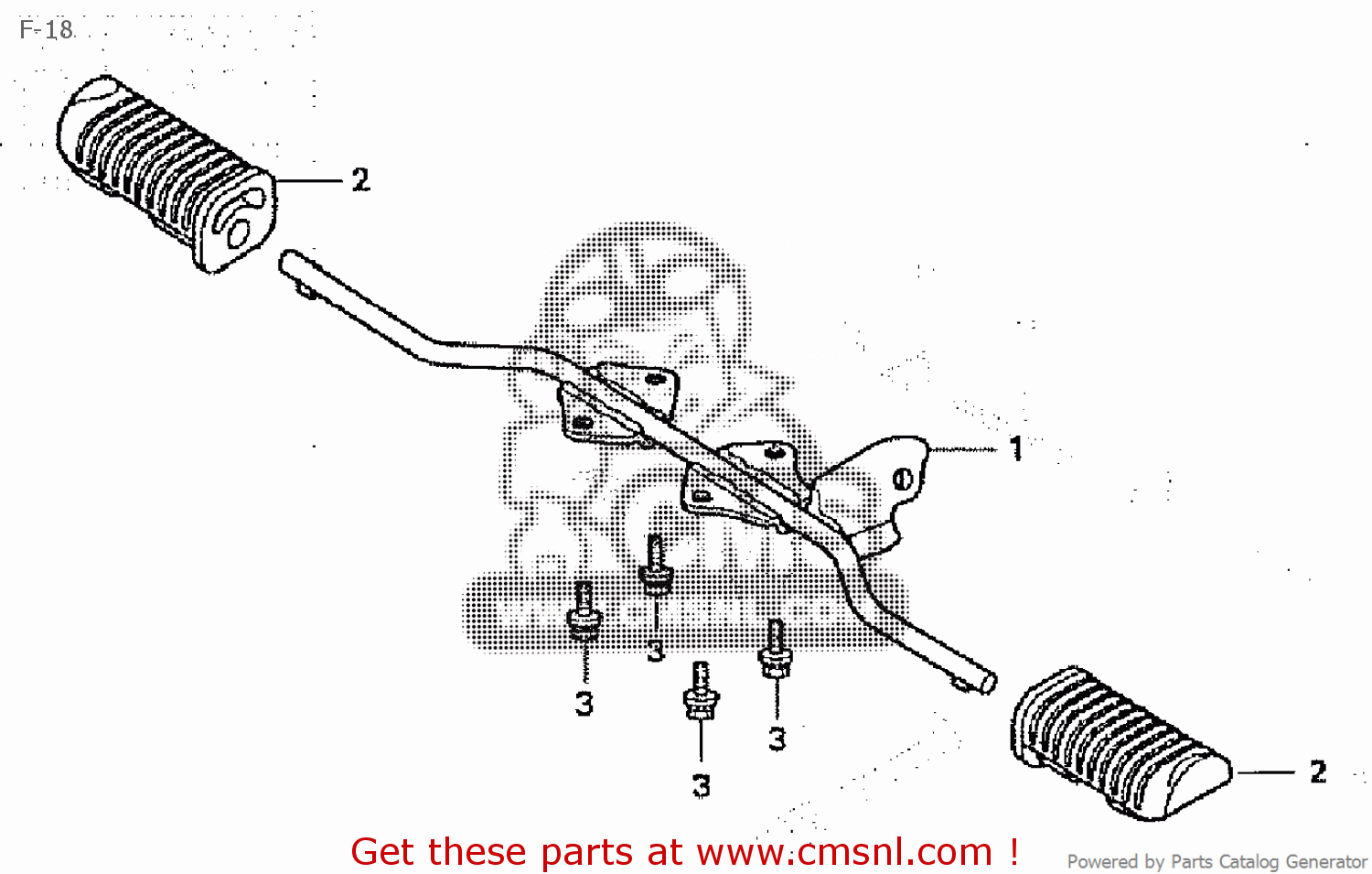 50610GFG010: Bar Comp.,step Honda - buy the 50610-GFG-010 at CMSNL
