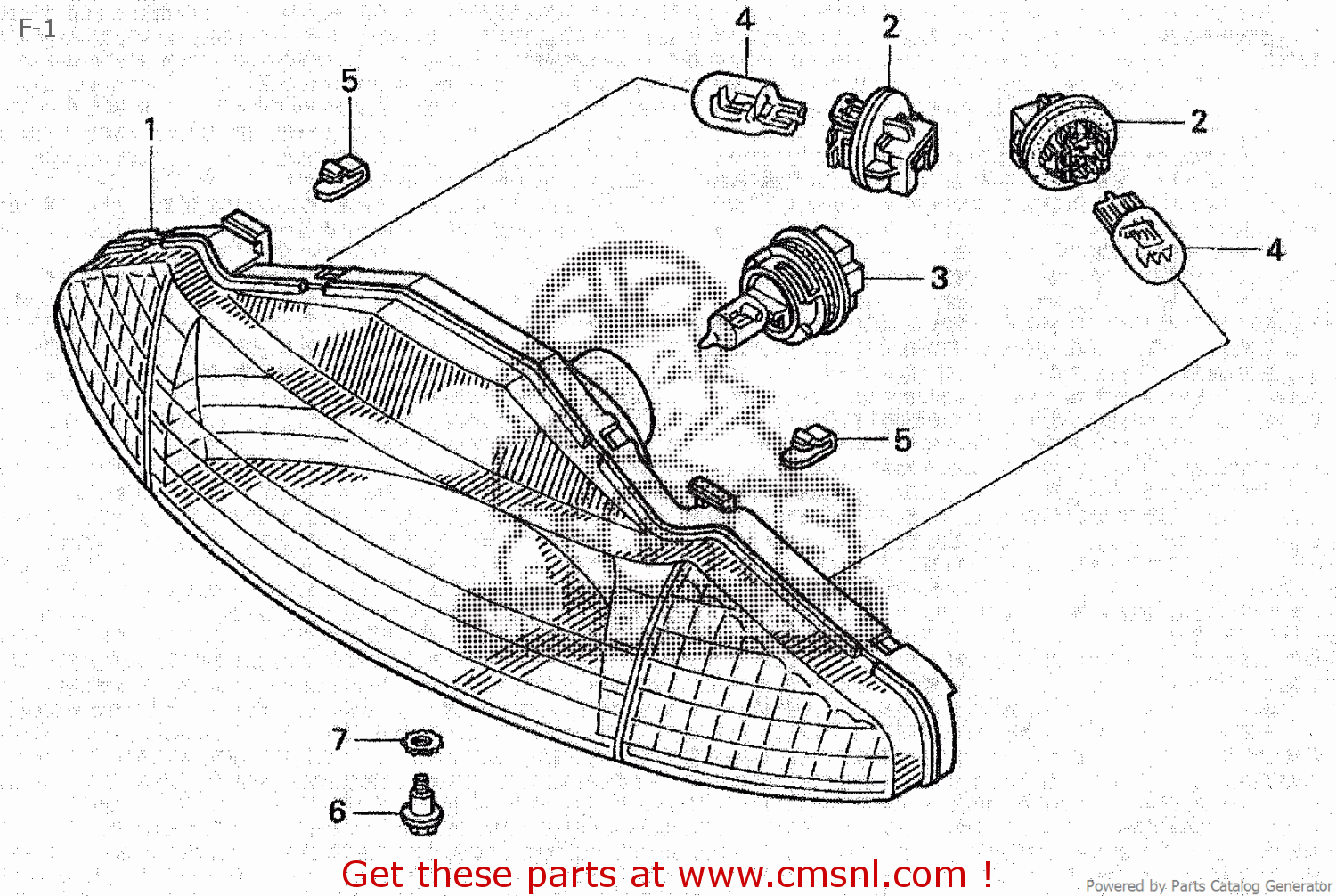 BULB,HEAD LIGHT for SKX50 2001 (1) SMART DIO-SMART DIO DX (JAPAN) AF56 ...