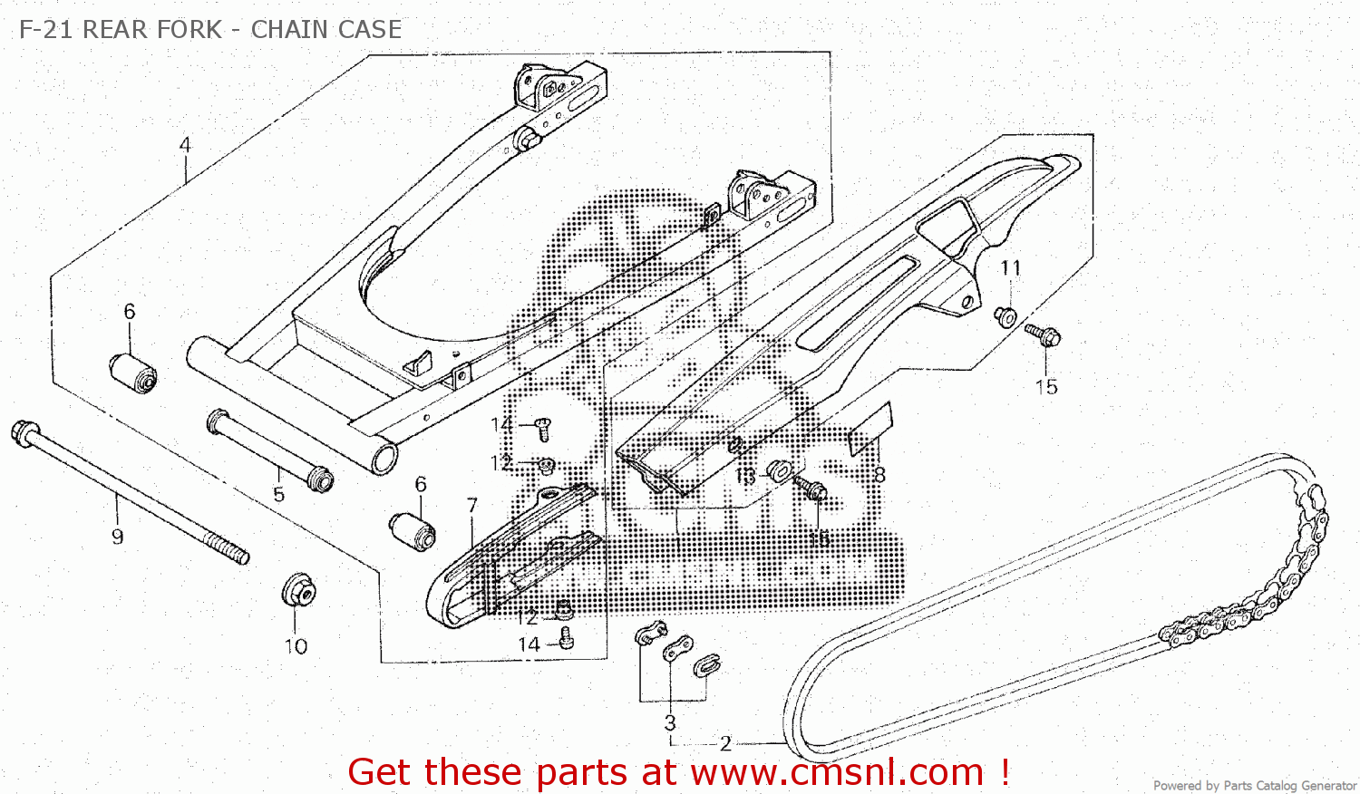 40530KM7910: Chain Drive Honda - buy the 40530-KM7-910 at CMSNL