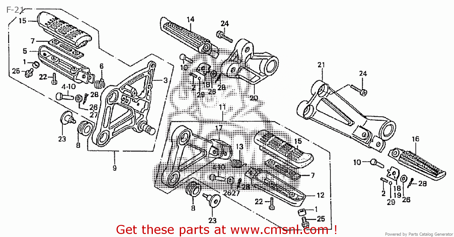 50640MM4000: Step Assy.,l.main Honda - buy the 50640-MM4-000 at CMSNL