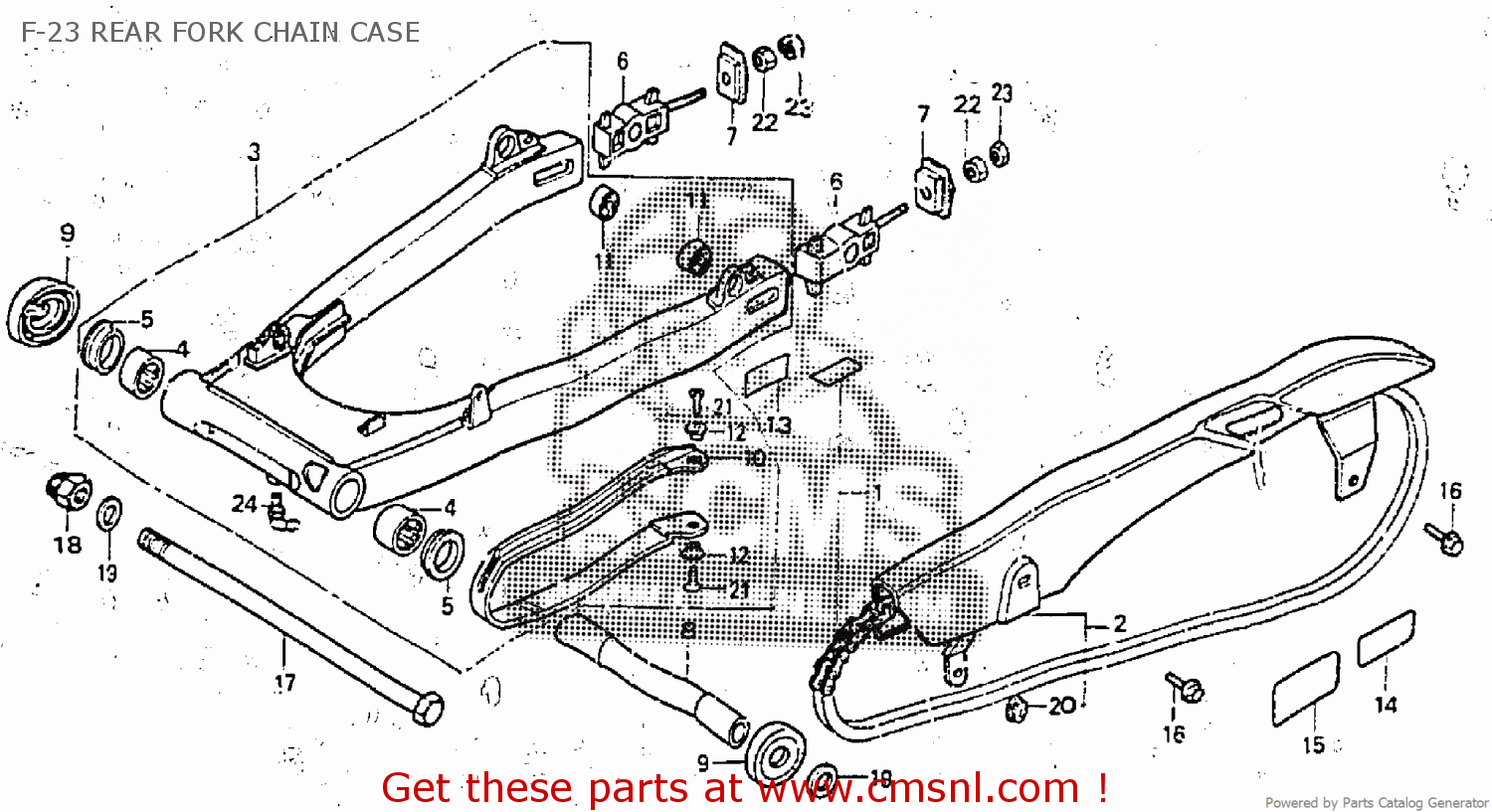 87507MG5620: Mark, Chain Caution Honda - buy the 87507-MG5-620 at CMSNL