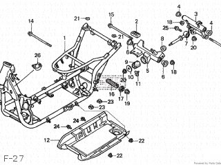 50100KFR705: Frame Body Comp. Honda - buy the 50100-KFR-705 at CMSNL