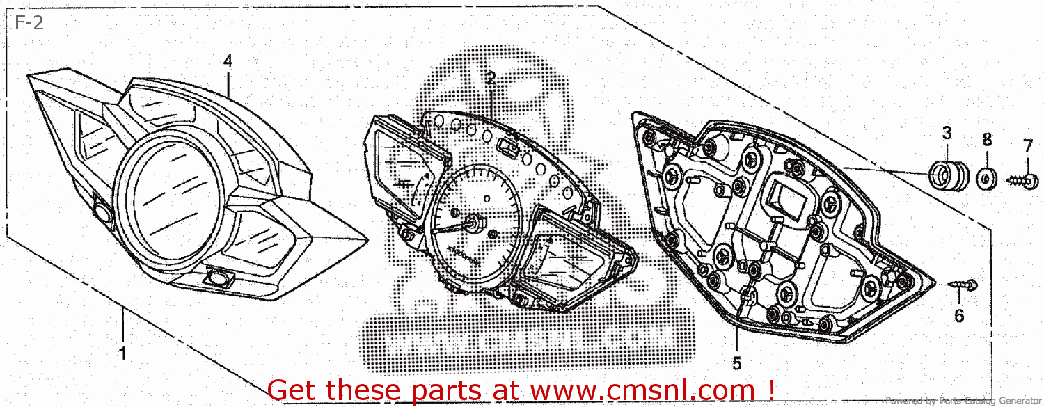37110MGE701: Meter Comp,assy Honda - buy the 37110-MGE-701 at CMSNL