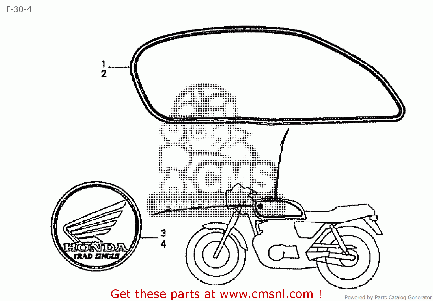 87123KL8920ZA: Mark,l Fue*type8* Honda - buy the 87123-KL8-920ZA at CMSNL