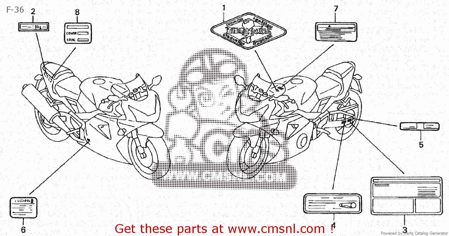87507MCJJ00: Mark,drive Chain Honda - buy the 87507-MCJ-J00 at CMSNL