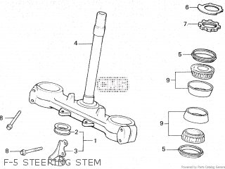 53200KN5650: Stem Comp.,strg Honda - buy the 53200-KN5-650 at CMSNL