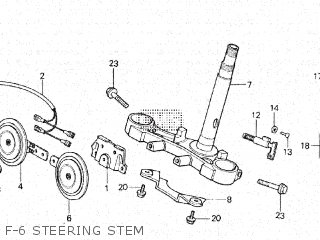 53200425830ZB: Stem Comp., Steering *nh-1* Honda - buy the 53200-425 ...