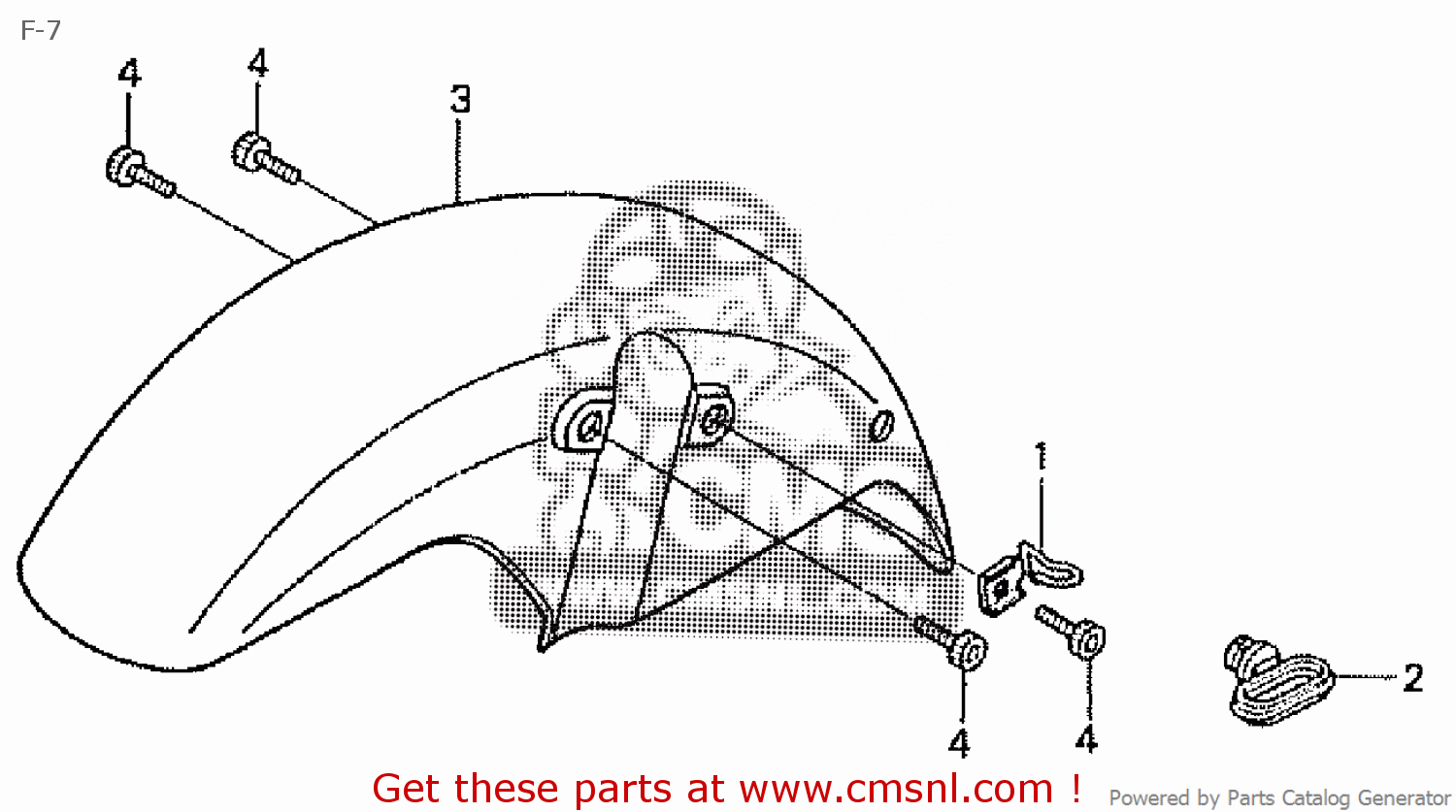 61100MN8000ZB: Fender Co*r114cu* Honda - buy the 61100-MN8-000ZB at CMSNL
