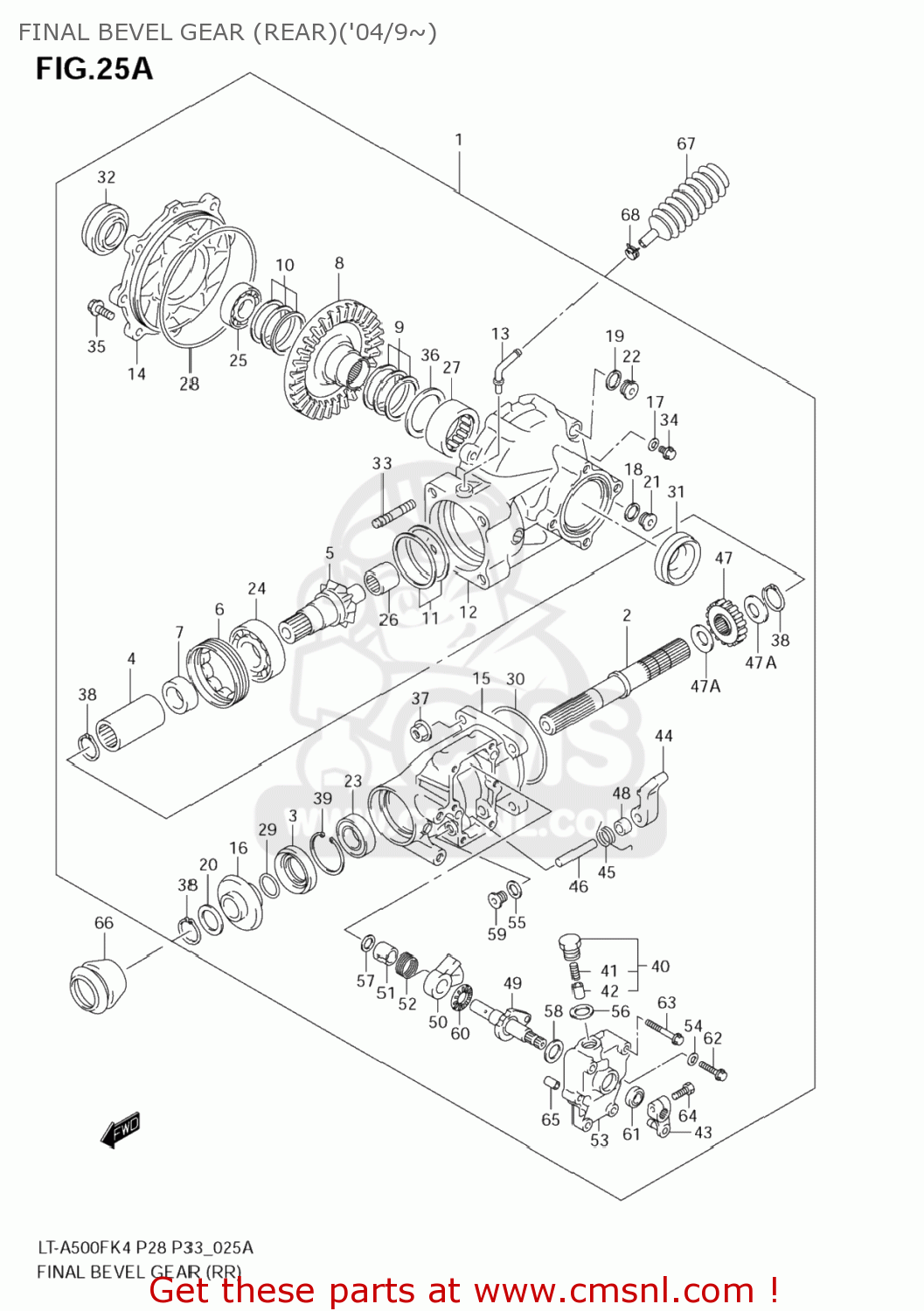 2740138FR0: Bolt,rr Final Housing Suzuki - buy the 27401-38FR0 at CMSNL 2740138FR0: Bolt,rr Final Housing Suzuki - buy the 27401-38FR0 at CMSNL