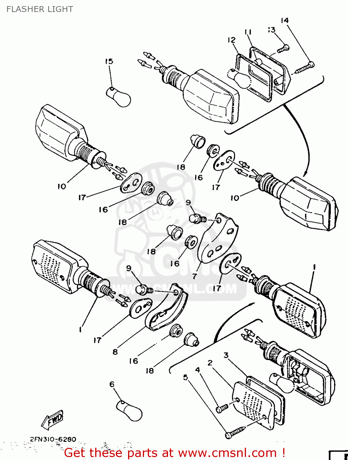 9570212500: Nut, Flange(j17) Yamaha - buy the 95702-12500 at CMSNL