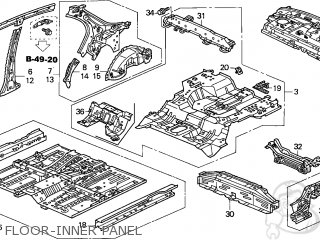 64700S5BA00ZZ: Panel Comp L,rr I Honda - buy the 64700-S5B-A00ZZ at CMSNL