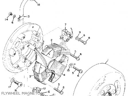 FLYWHEEL MAGNETO ASSEMBLY for RT1 1970 USA - order at CMSNL