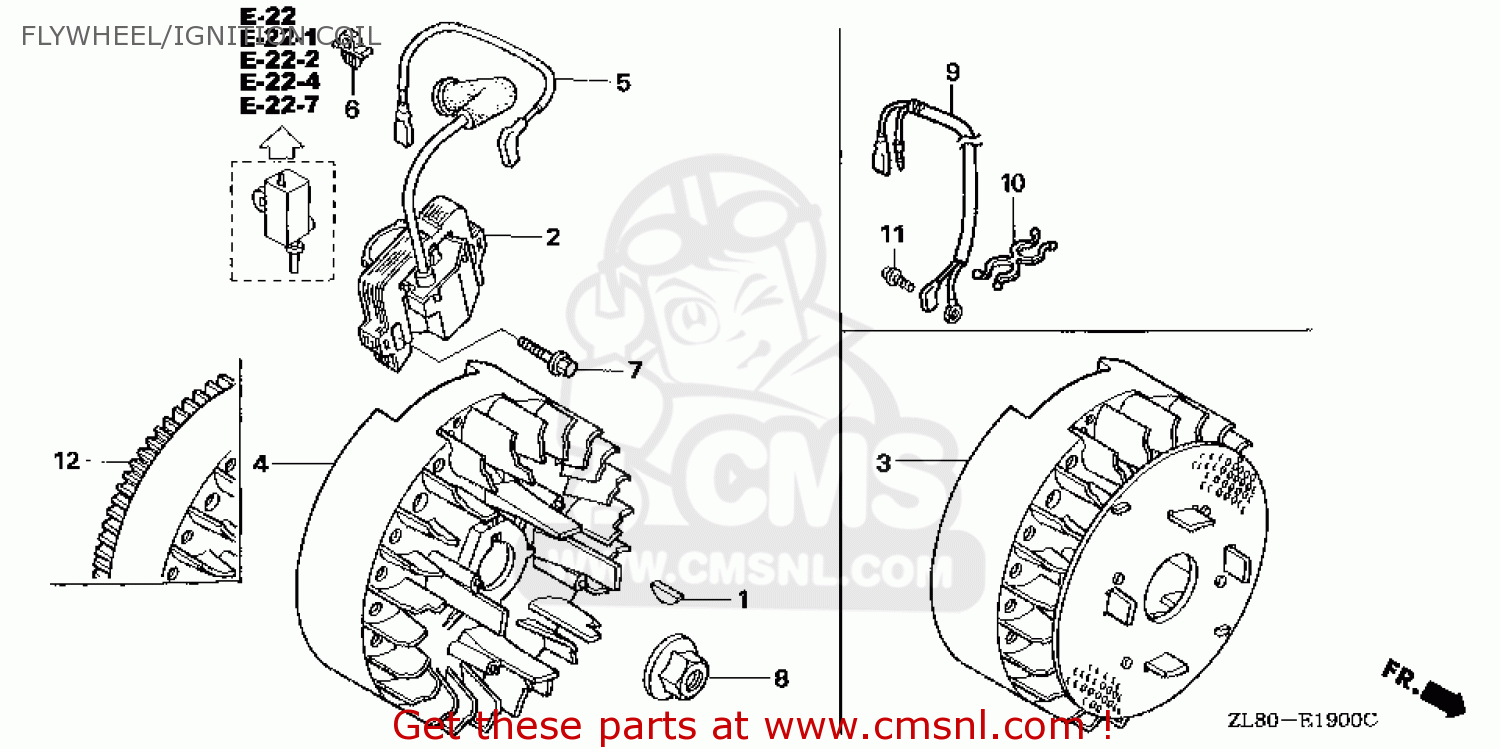 COIL ASSY,IGN for GCV160\N1U\14ZM01E4 - order at CMSNL