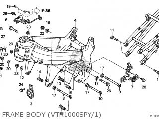 50100MCF000: Frame Body Comp Honda - buy the 50100-MCF-000 at CMSNL