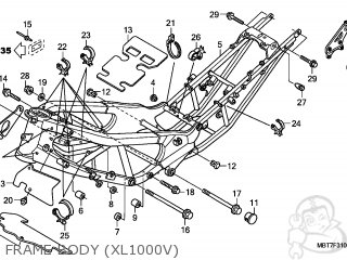 50100MBTC40: Frame Body Comp Honda - buy the 50100-MBT-C40 at CMSNL