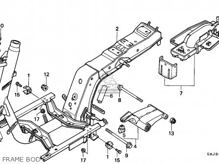 50352GN2000: Rubber,link Stopp Honda - buy the 50352-GN2-000 at CMSNL