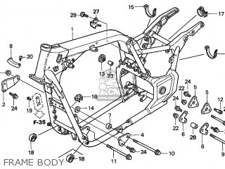 50100MCH630: Frame Body Comp Honda - buy the 50100-MCH-630 at CMSNL