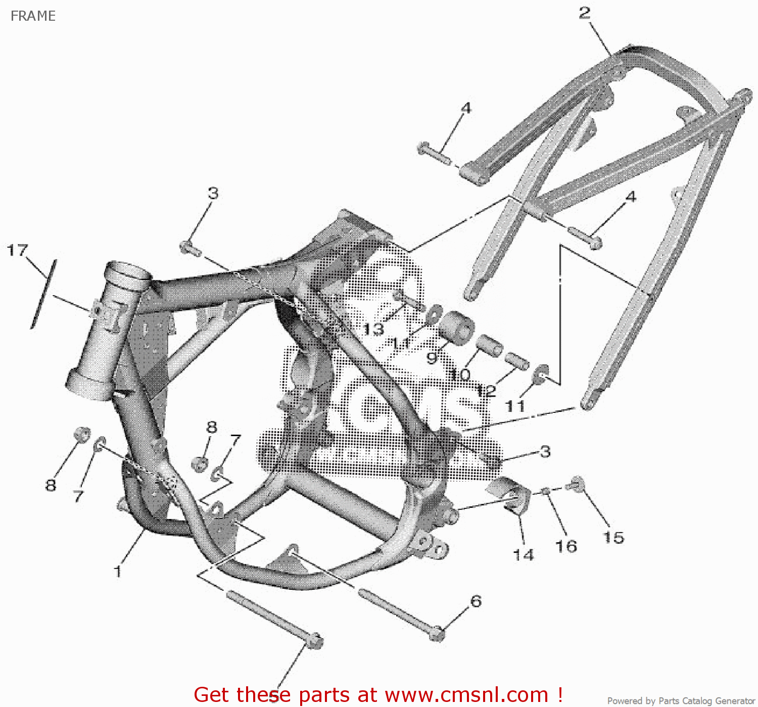 95E3208040: Bolt, Flange Deep Recess Yamaha - buy the 95E32-08040-00 at ...