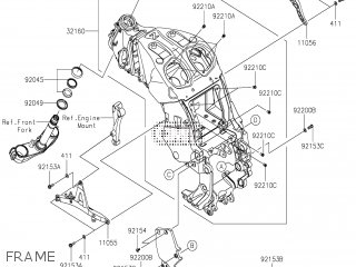 321600767: Frame-comp,fr Kawasaki - buy the 32160-0767 at CMSNL