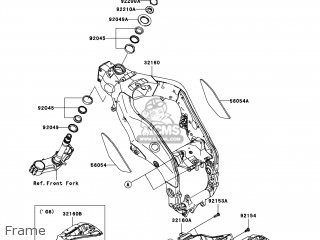 321600398: Frame-comp,rr,rr Kawasaki - buy the 32160-0398 at CMSNL