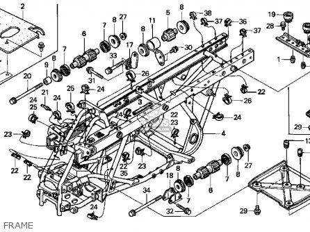 50100HM7611: Frame Body Comp, Honda - buy the 50100-HM7-611 at CMSNL
