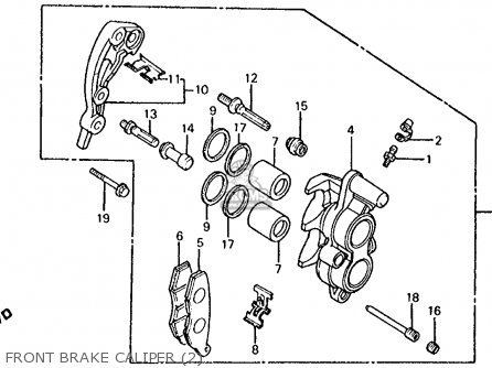 45100HA5671: Caliper, L. Fr. Honda - buy the 45100-HA5-671 at CMSNL