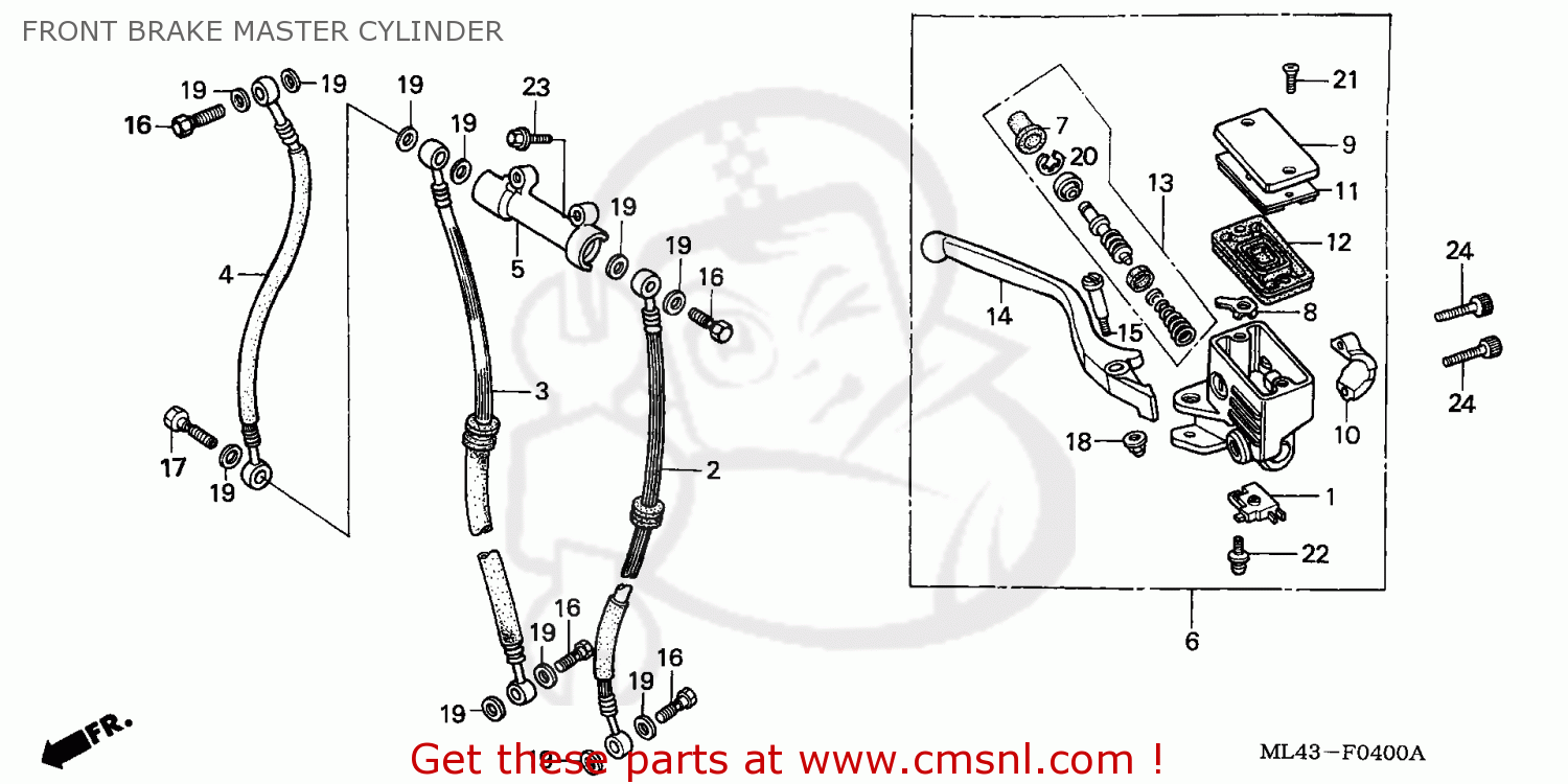 35340ML4000: Sw.assy.,fr.stop Honda - buy the 35340-ML4-000 at CMSNL