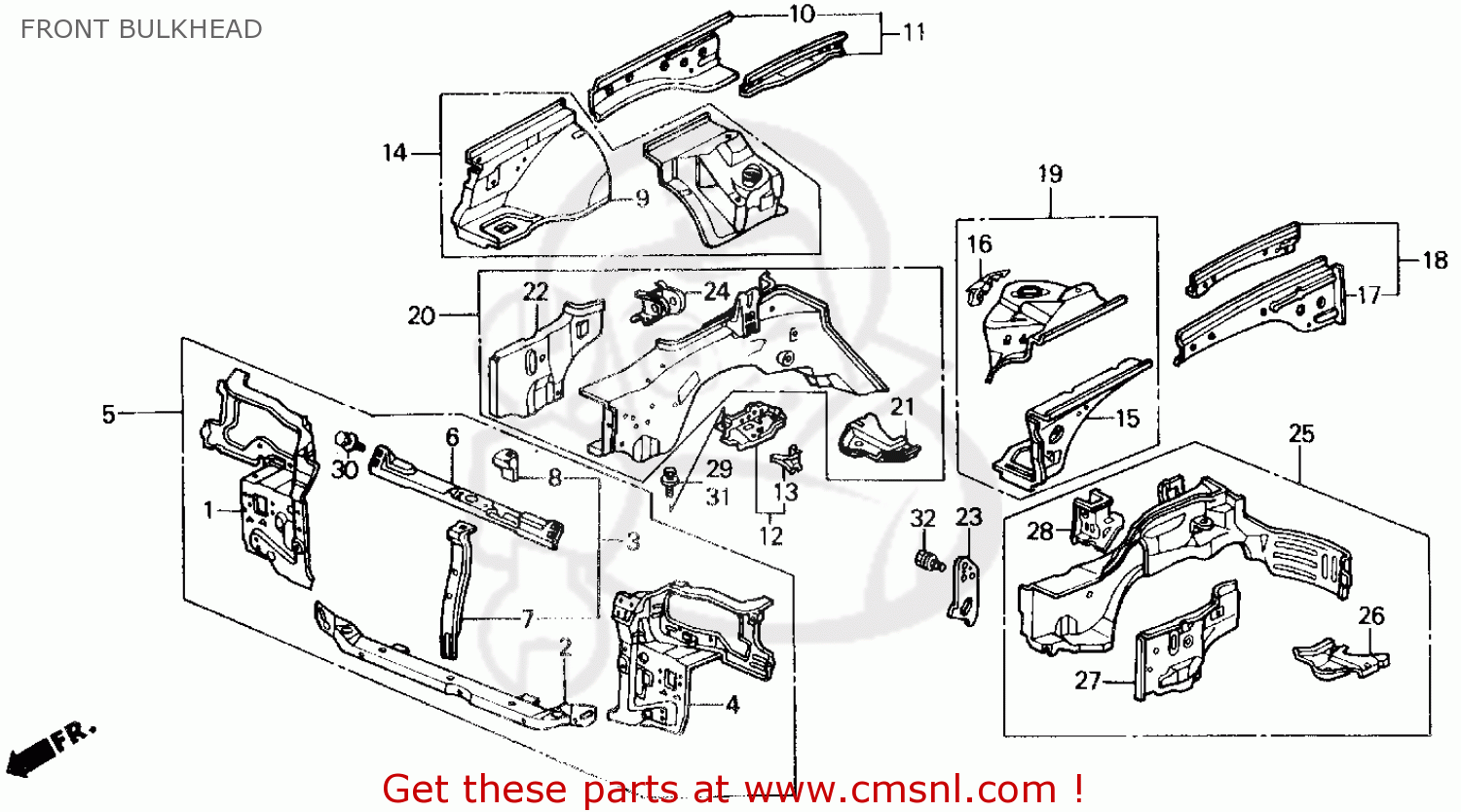 60400SH3306ZZ: Bulkhead Comp Fr Honda - buy the 60400-SH3-306ZZ at CMSNL