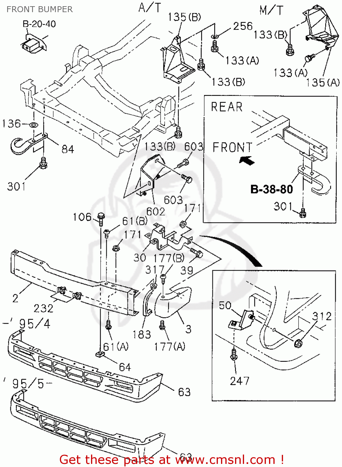 8970438802: Air Dam,fr.bumper Honda - buy the 8970438802 at CMSNL