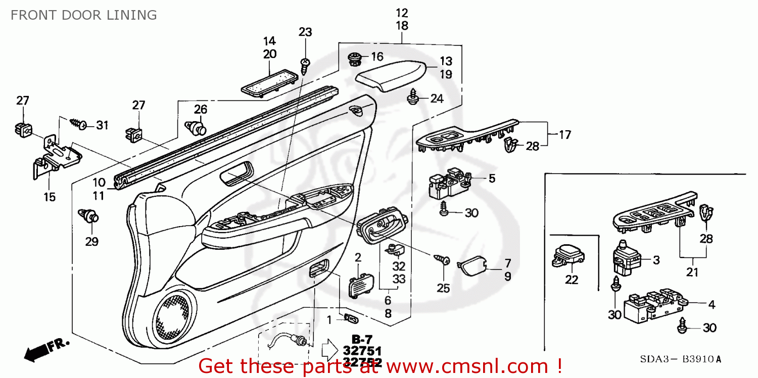 83508SDA003ZA: Cover,loc*nh167l* Honda - buy the 83508-SDA-003ZA at CMSNL