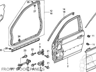 67010S5AA80ZZ: Panel Comp.,r.fr. Honda - buy the 67010-S5A-A80ZZ at CMSNL